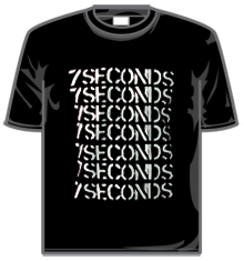 7 Seconds Merchandise, Short Sleeve T-Shirt
